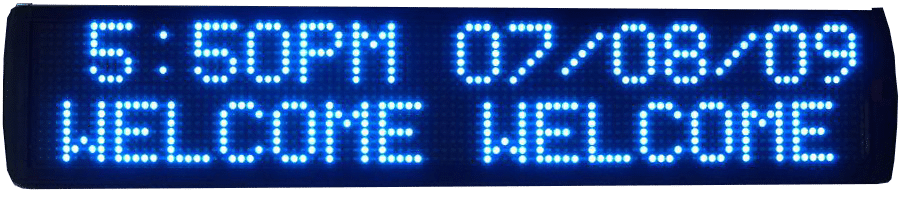 LED Message Board | Scrolling LED Signs | Messagemaker Displays