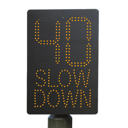 Vehicle Activated Speed Signs (VAS) | Messagemaker Displays