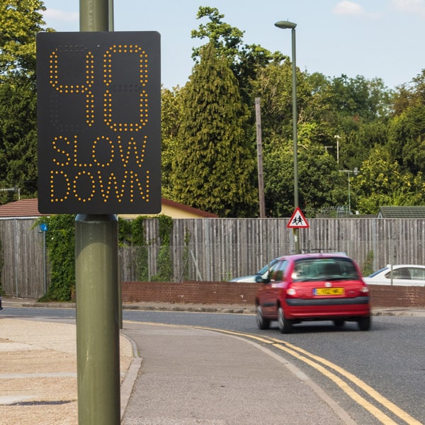 Vehicle Activated Speed Signs (VAS) | Messagemaker Displays