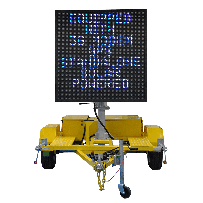 Mobile Variable Message Sign | VMS Sign | Messagemaker Displays