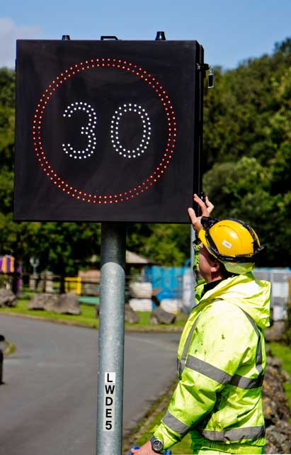 Welsh Schools Speed Reduction Project | Messagemaker Displays