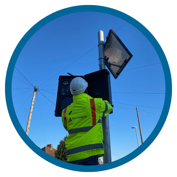 VAS in Hammerwich | Speed Sign | Case Study Messagemaker Displays