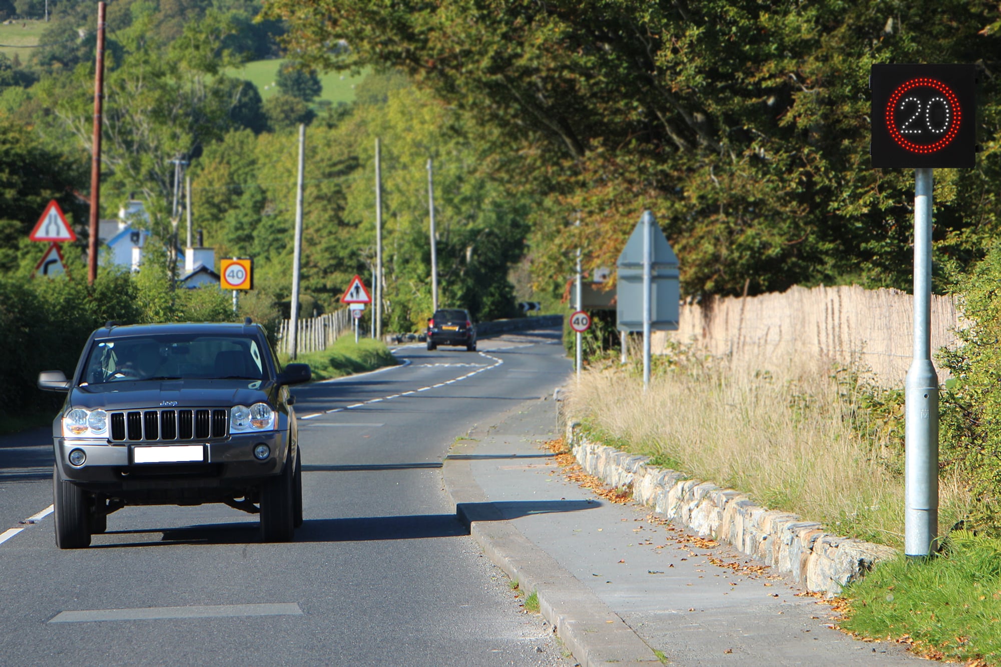 20mph Speed Limit Reduction Zones | Messagemaker Displays